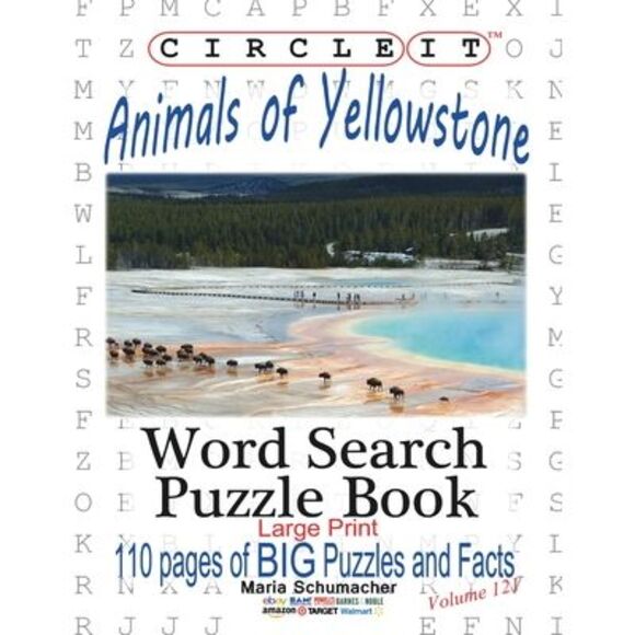 Lowry Global Media LLC | Other | Circle It Animals Of Yellowstone Large ...